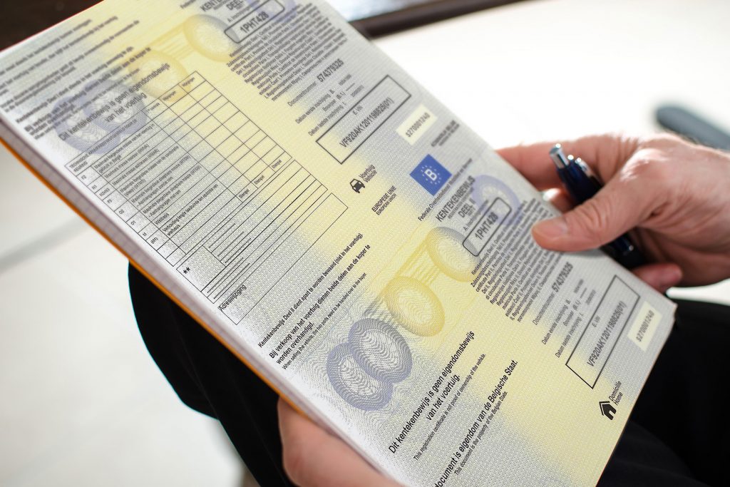 Gezocht: het inschrijvingsbewijs van mijn wagen - Wegwijs